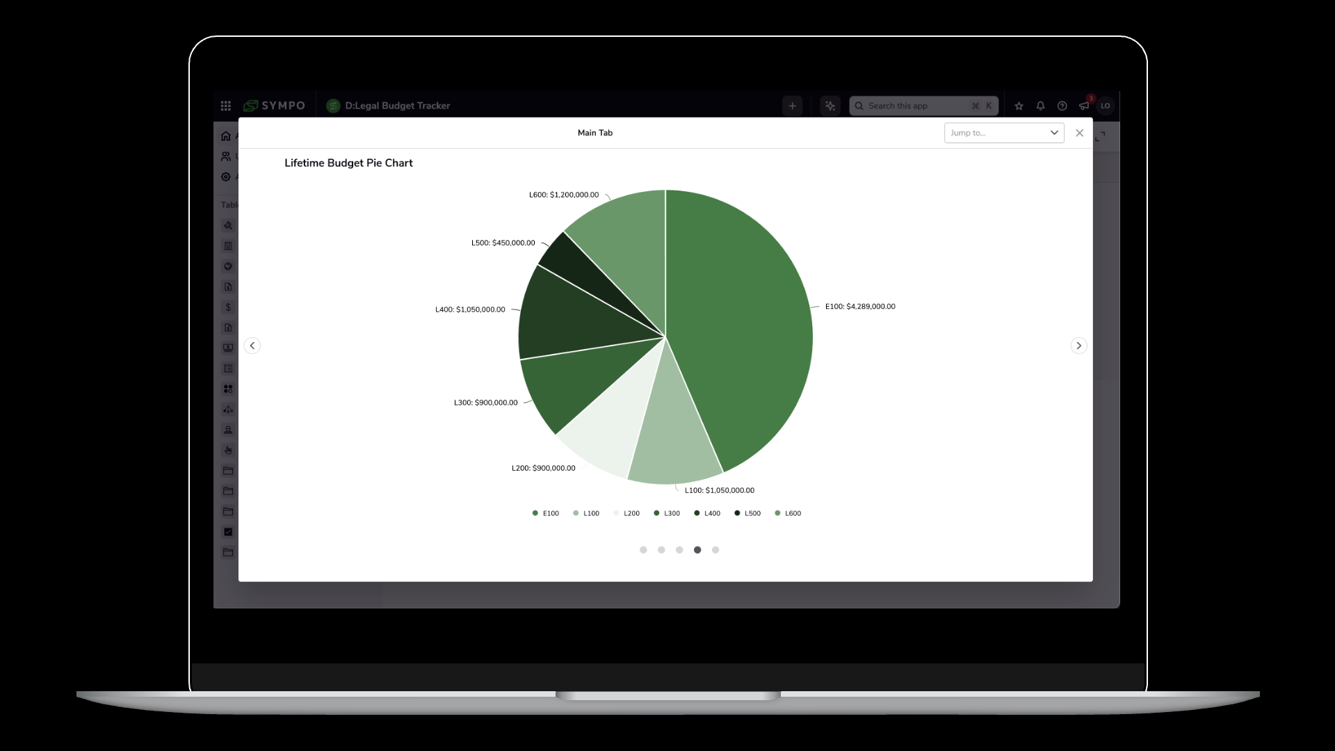 Legal Budget Tracker - Case Study